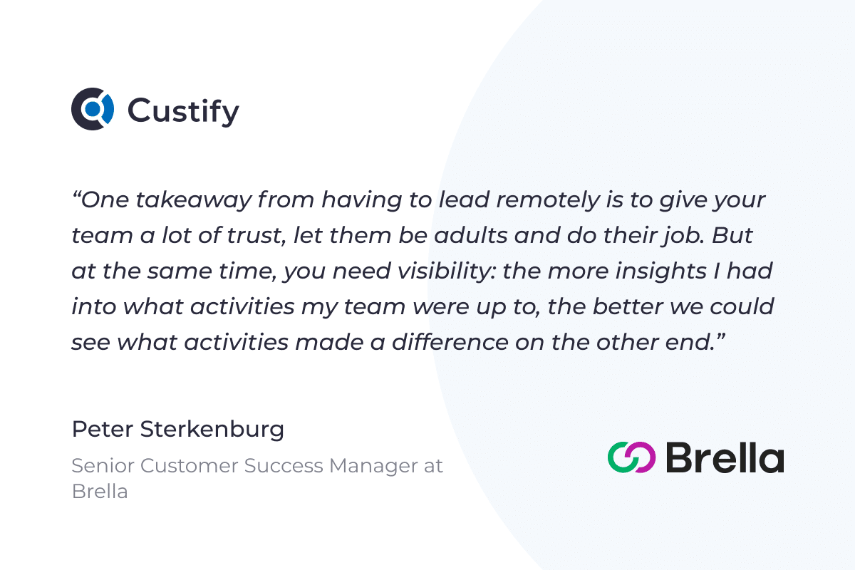 8 Customer Success Best Practices From Peter Sterkenburg - Custify Blog