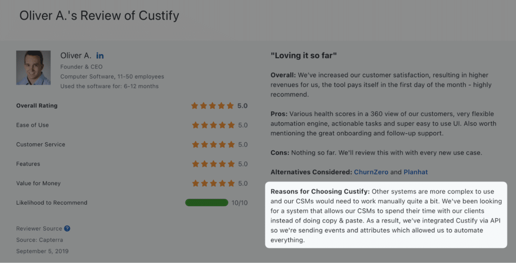 Customer Testimonials: How to Use Them Effectively - Custify Blog